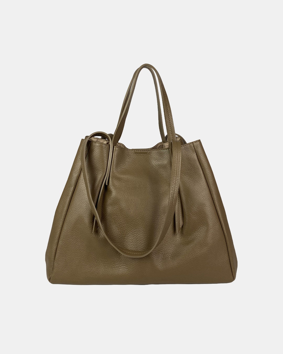 Italienische Lederhandtaschen, Handgemachte Italienische Ledertasche ...