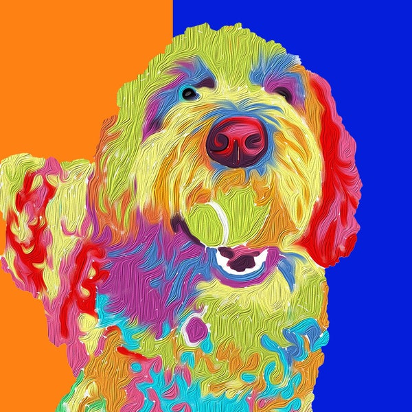 Pet Pop Art - Etsy