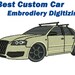 Custom Car Embroidery Digitizing Car Logo Digitizing BMW - Etsy