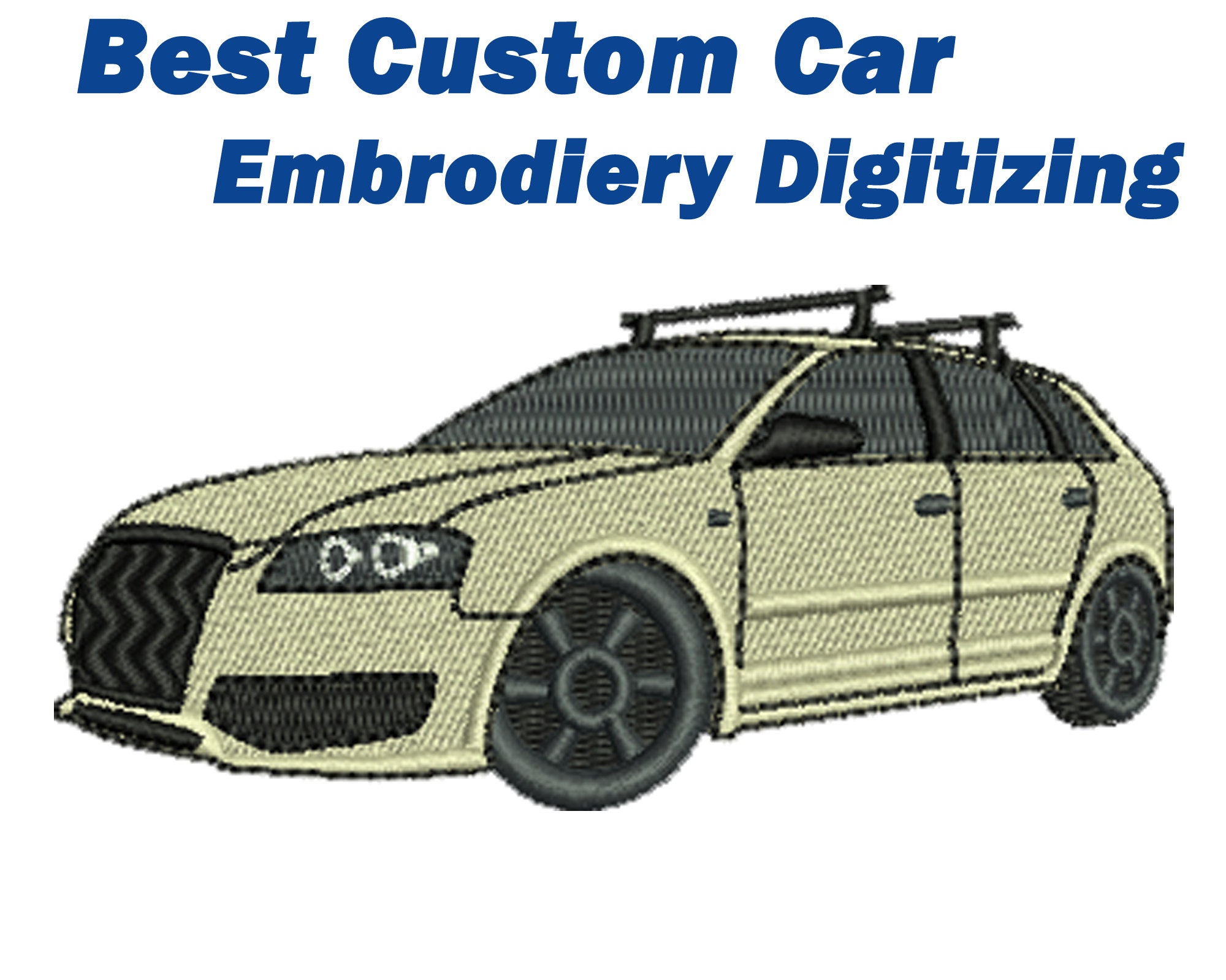 Custom Car Embroidery Digitizing Car Logo Digitizing BMW - Etsy