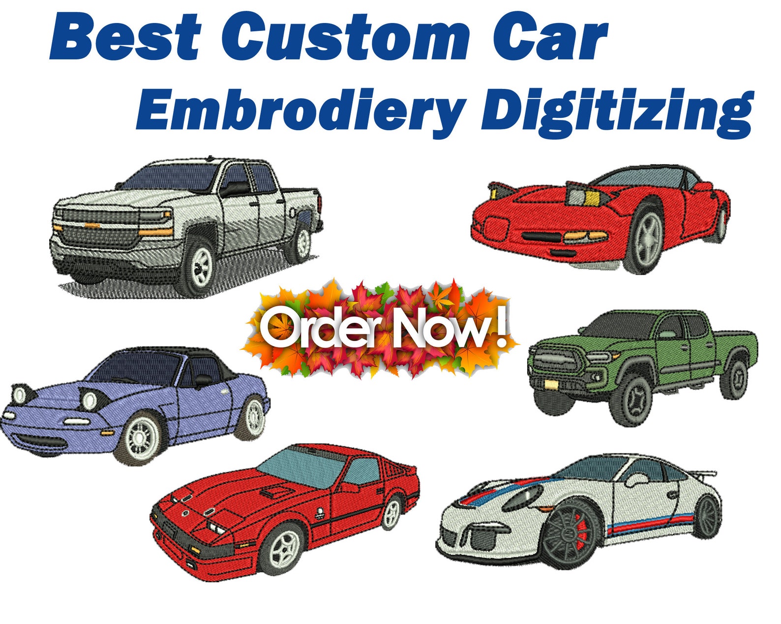 Custom Car Embroidery Digitizing Car Logo Digitizing BMW - Etsy