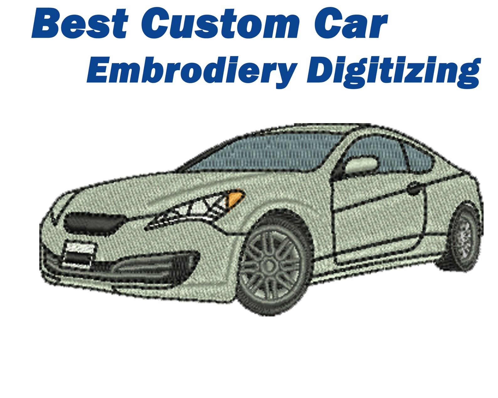 Custom Car Embroidery Digitizing Car Logo Digitizing BMW - Etsy