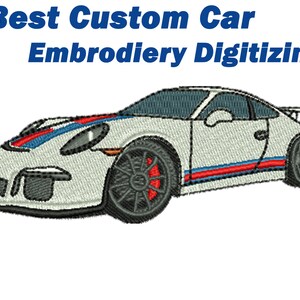 Custom Car Embroidery Digitizing, Car Logo Digitizing, BMW Machine ...