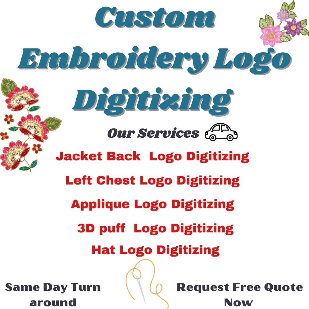 Custom Car Embroidery Digitizing, Car Logo Digitizing, BMW Machine ...