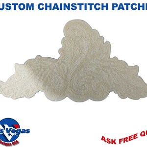 Custom Chain Stitch Patches, Chain Stitch Chenille Patches, Letterman ...
