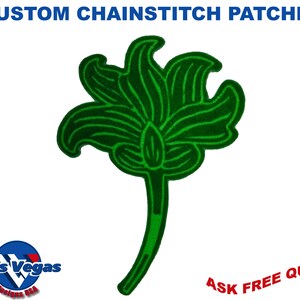 Custom Chain Stitch Patches, Chain Stitch Chenille Patches, Letterman ...