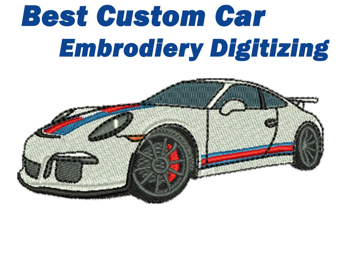 Custom Car Embroidery Digitizing Car Logo Digitizing BMW - Etsy