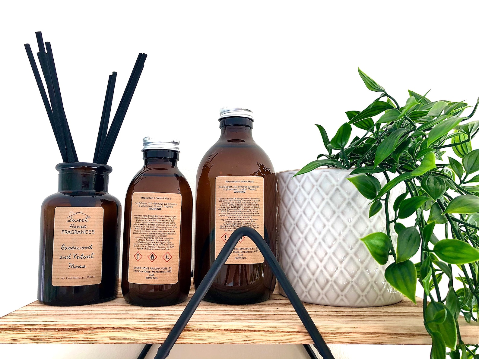 Reed Diffuser Oil Refill in 150ml or 300ml Amber Glass - Etsy UK