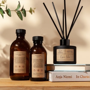 Customisable Premium Luxury Reed Diffuser | Handmade Long Lasting 100ml ...
