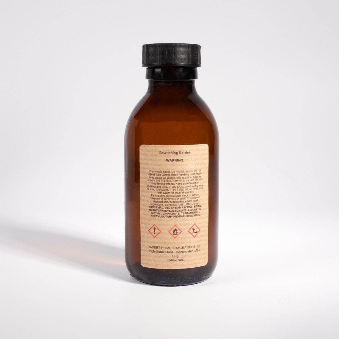 Reed Diffuser Oil Refill in 150ml or 300ml Amber Glass Bottles. Premium ...