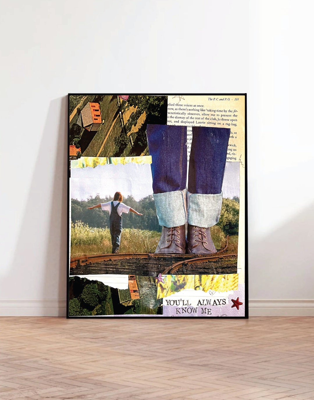 Dorothea TS Original Collage: Evermore Print, TS Wall Art, Lyric Poster ...