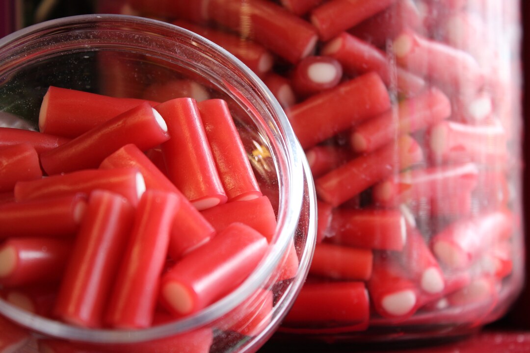 Jelly Strawberry Pencils Sweet Box Confectionery Gift Great for ...