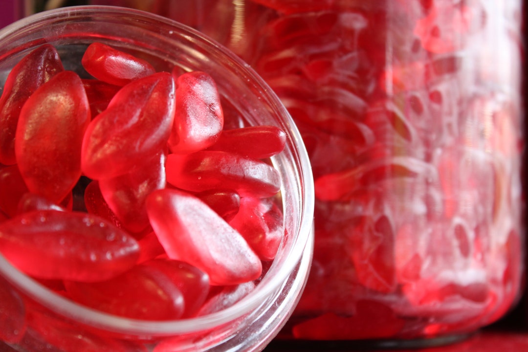 Juicy Red Lips Sweet Box Confectionery Gift Great for Birthdays - Etsy
