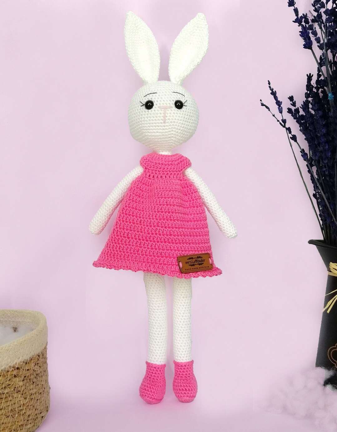 Rabbit With Dress Handmade Amigurumi Toy, Popular Toys and Gift - Etsy