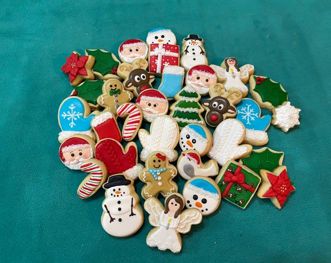 Christmas Cookies, Christmas Sugar Cookies, Holiday Sugar Cookies ...