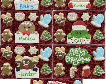 Decorated Christmas Cookies - Etsy