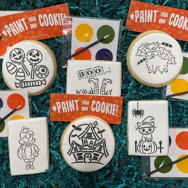 Halloween Cookies - Etsy