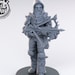 Elven Archer. Elf Commando 3D Printed Resin Miniature by Pollygrimm - Etsy
