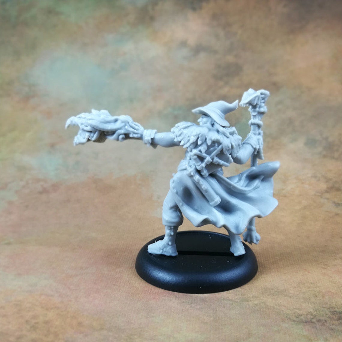 Male Wizard 3D Printed Resin Miniature by the Lions Tower - Etsy