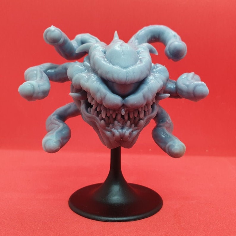 Beholder / Eye Tyrant Monster 3D Printed Resin Miniature by - Etsy