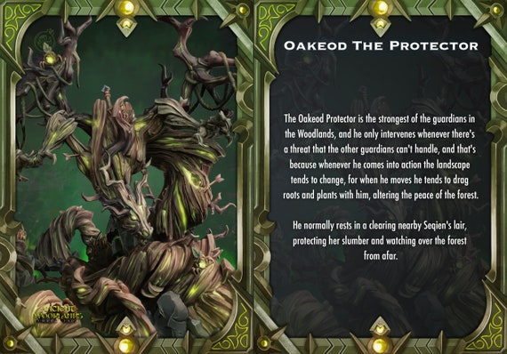 Toys Toys & Games Miniature Toys The Protector 90 x 75 base D&D ...