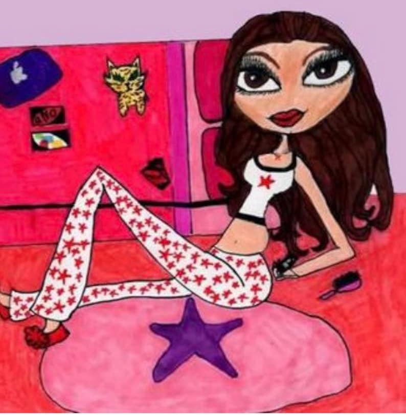 Bratz Sleepover Party Art Print - Etsy Australia