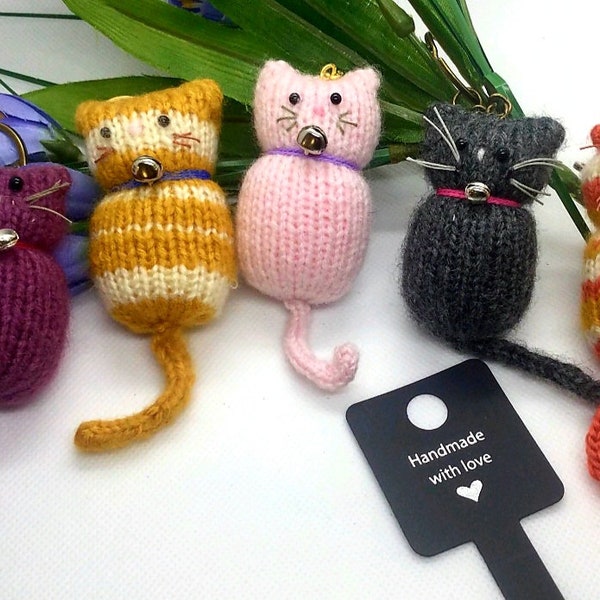 Knitted Cat - Etsy