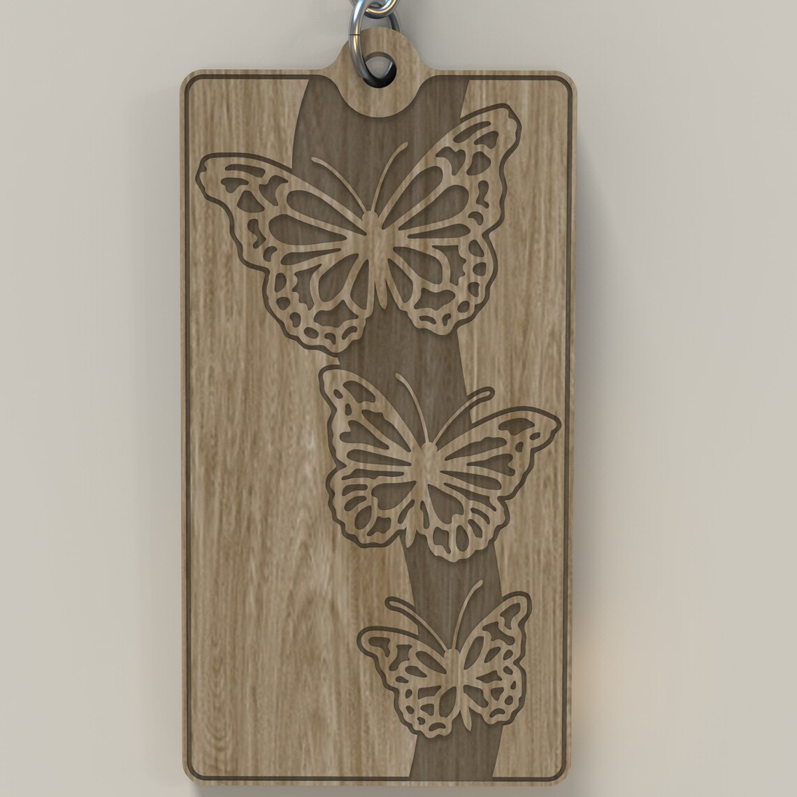 Butterfly Keychain SVG. Digital Files for Glowforge and Laser Cutters ...