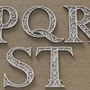 5 Layered Letters, 3d Letter Svg, Layered Monogram, Files for Laser ...