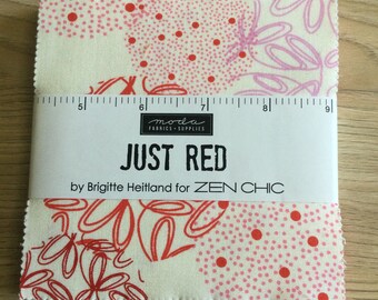 Red Charm Pack | Etsy