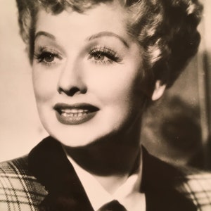 Lucille Ball Lucy Old Photograph Black and White Photo - Etsy