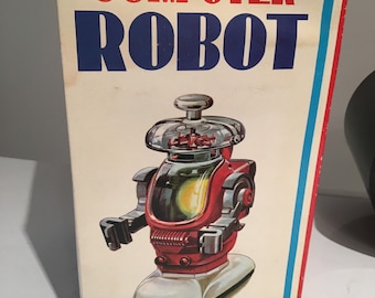 Robot Toy Box - Etsy