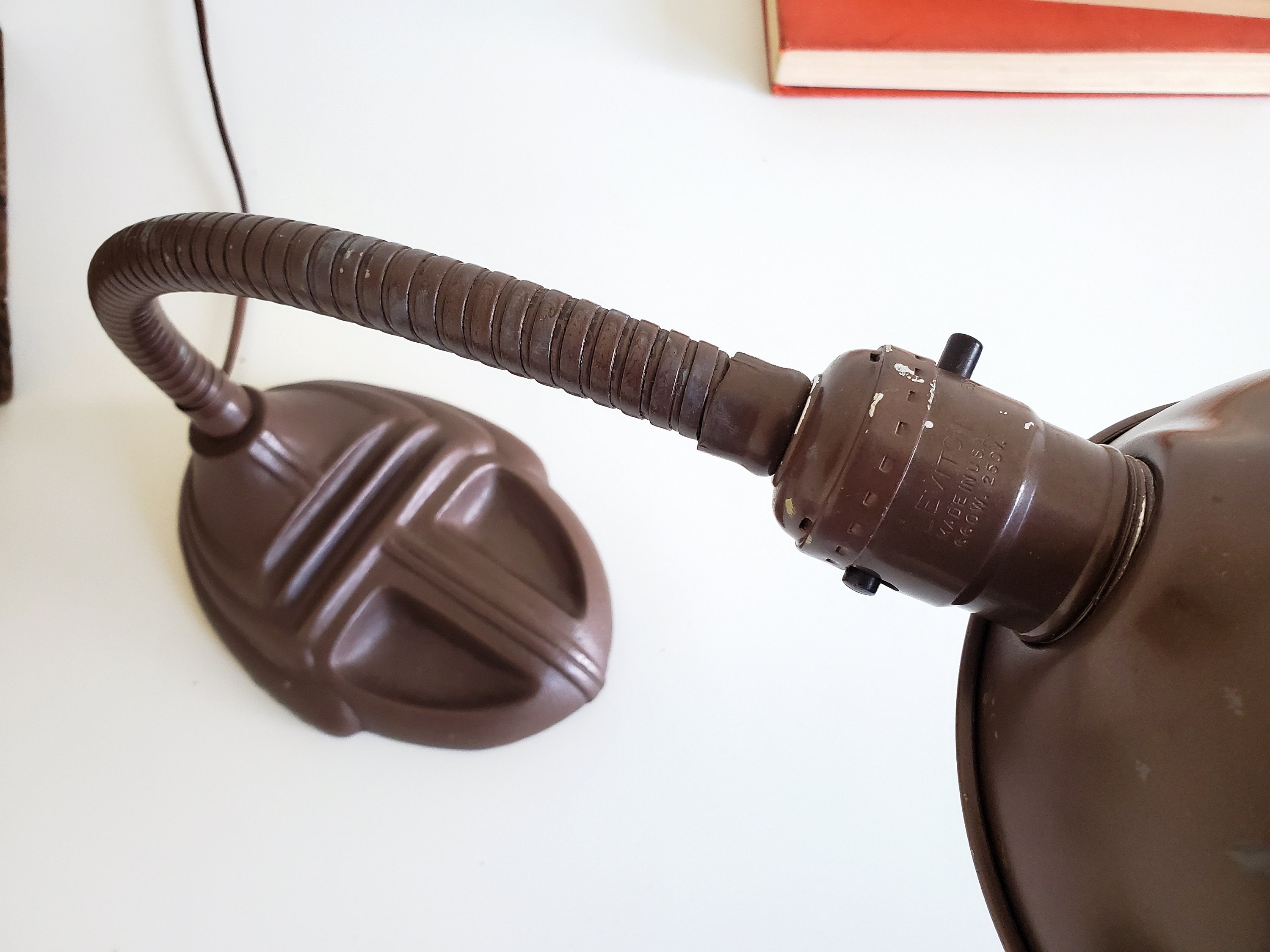 Rodale Cast Iron Lamp - Etsy