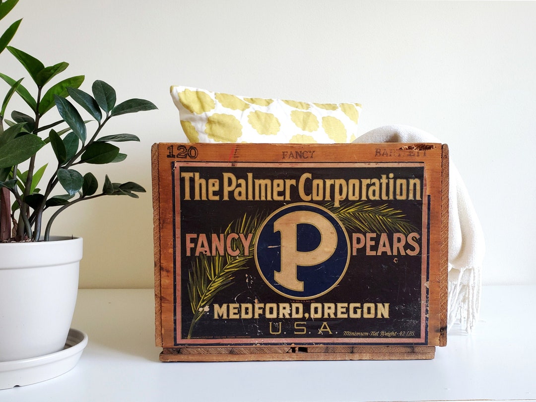 Palmer Fancy Pears Crate - Etsy