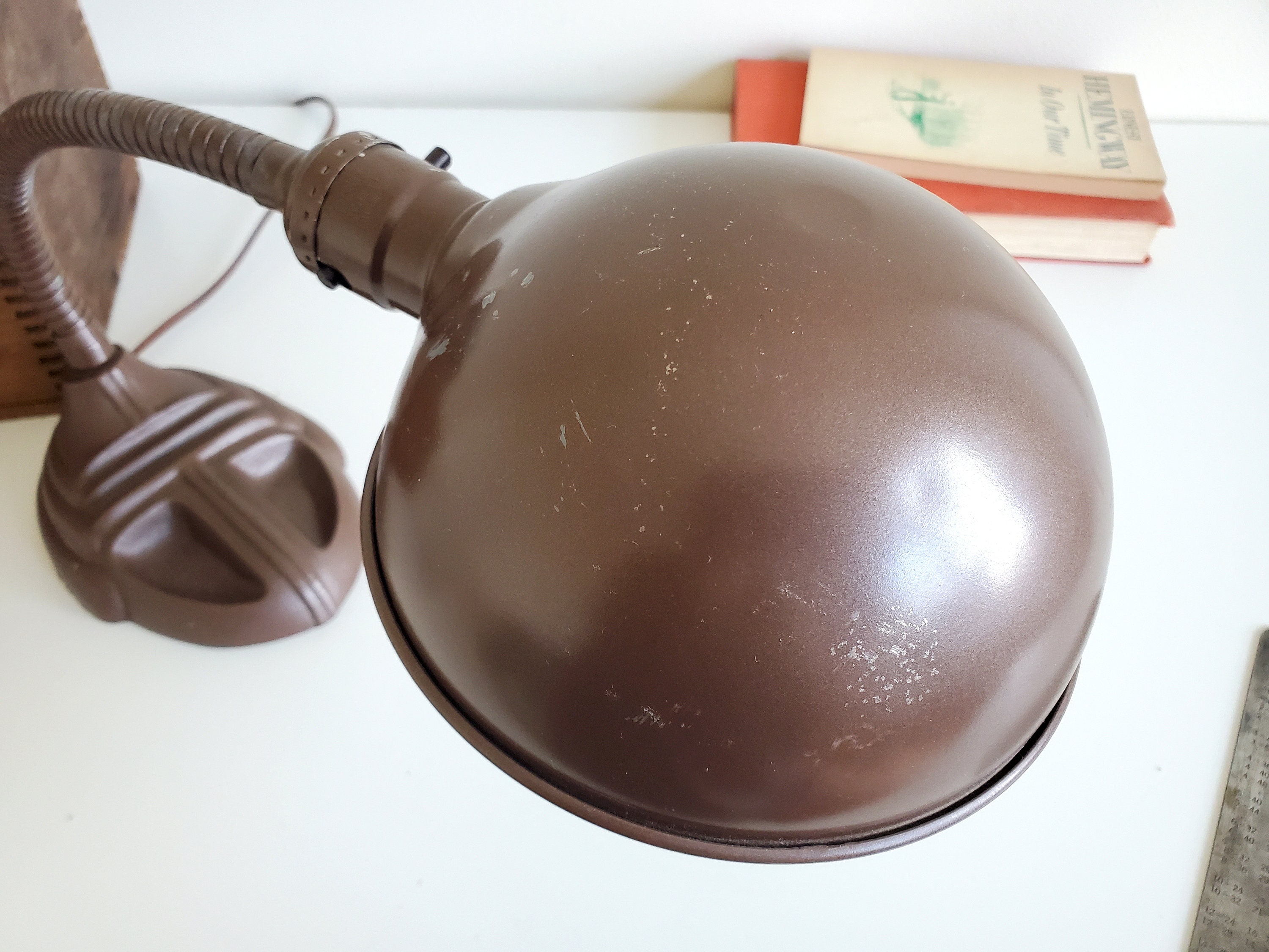 Rodale Cast Iron Lamp - Etsy