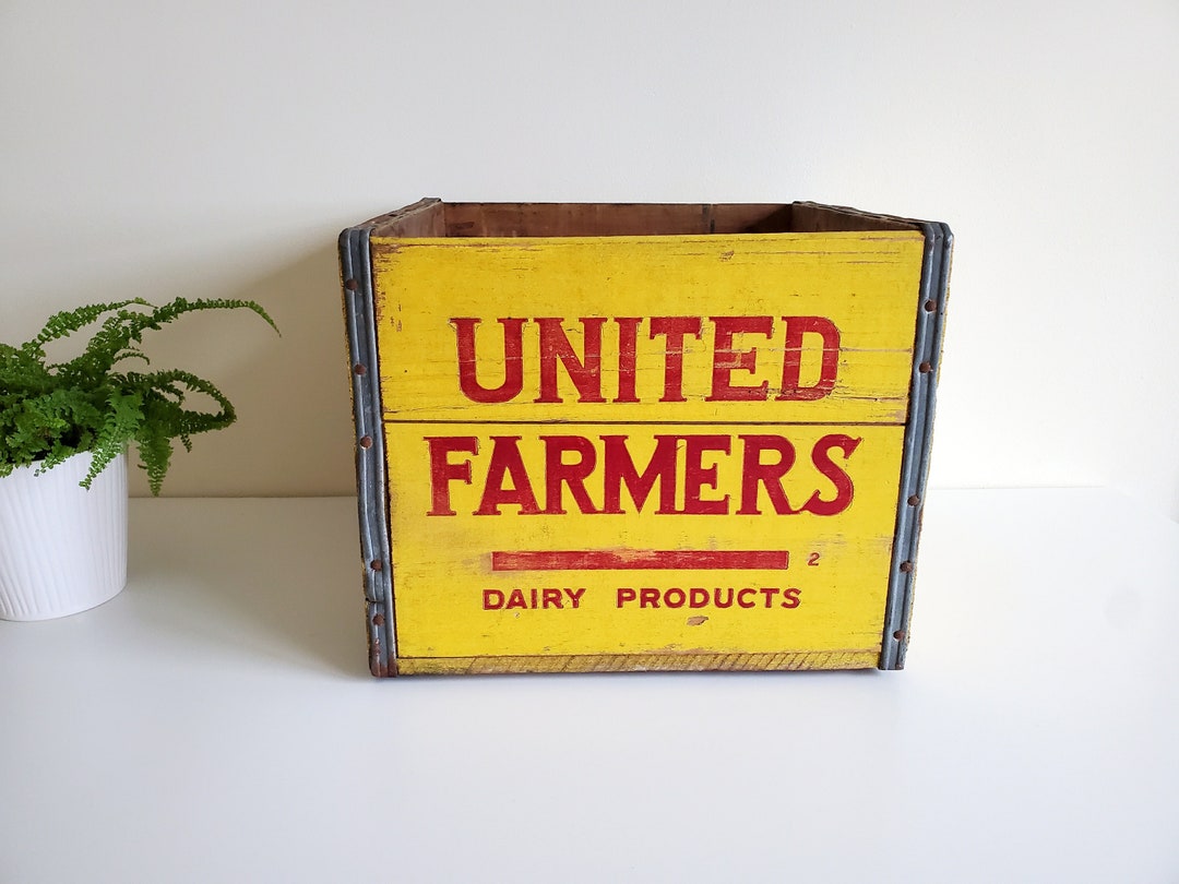 United Farmers Crate - Etsy