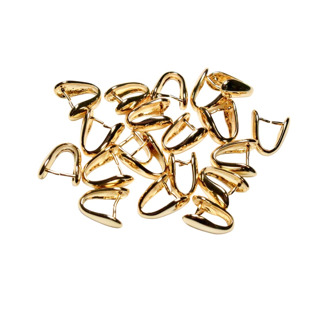 Set of 20 Bails for Thick Pendants - Etsy
