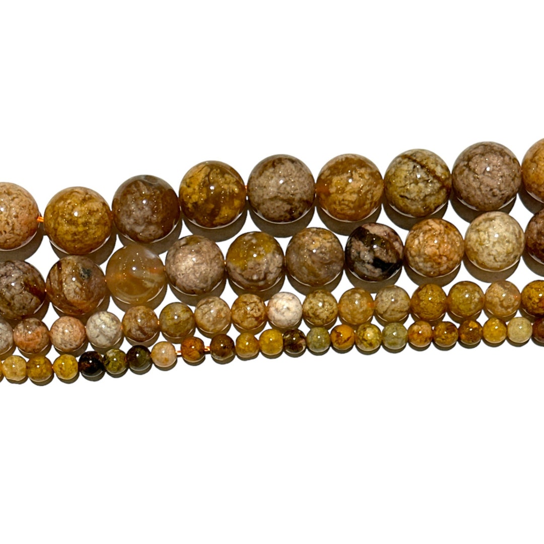 Clear Ocean Jasper Beading Strand - Etsy