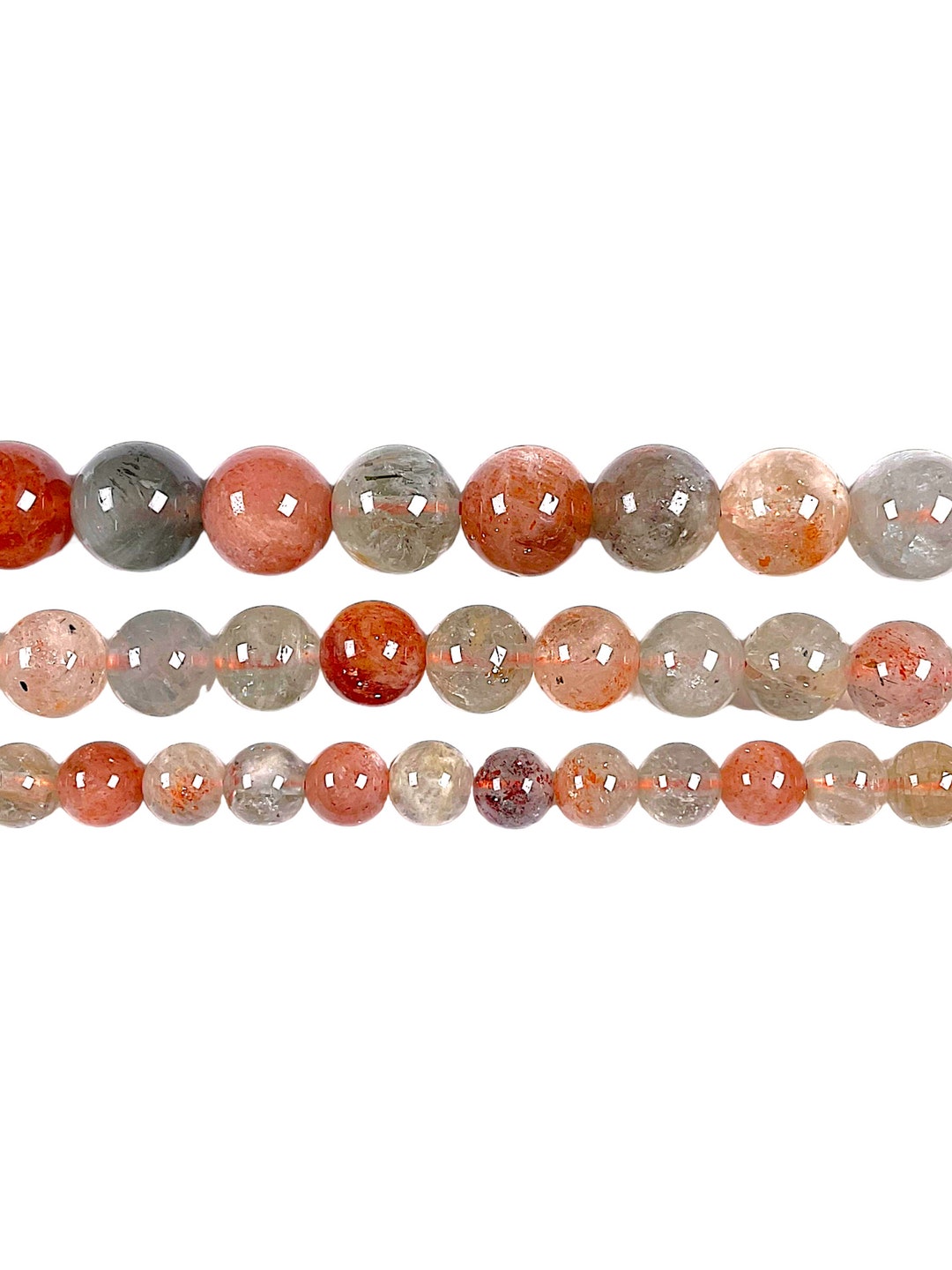 AAA Arusha Sunstone Bead Strand From Tanzania - Etsy