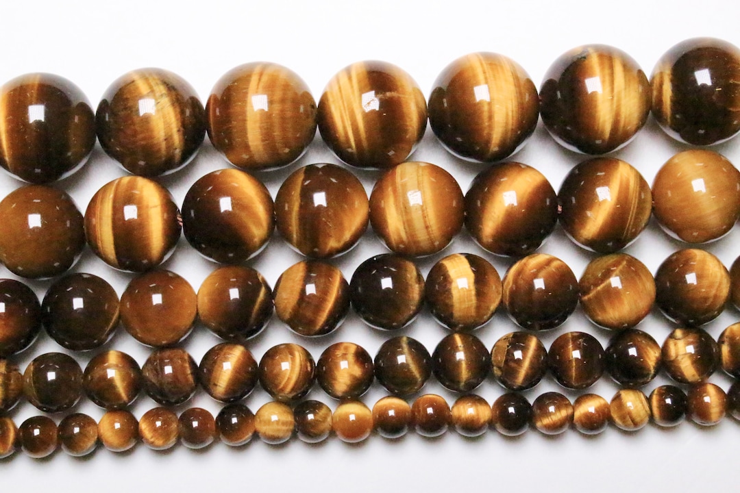 Tiger Eye Pearl 90 Natural Pearls in 4mm 6mm63 8mm48 - Etsy