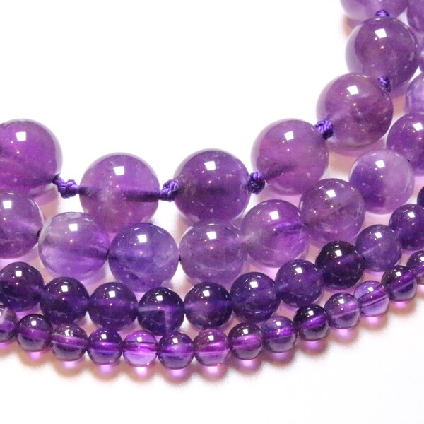 Amethyst Necklace - Etsy