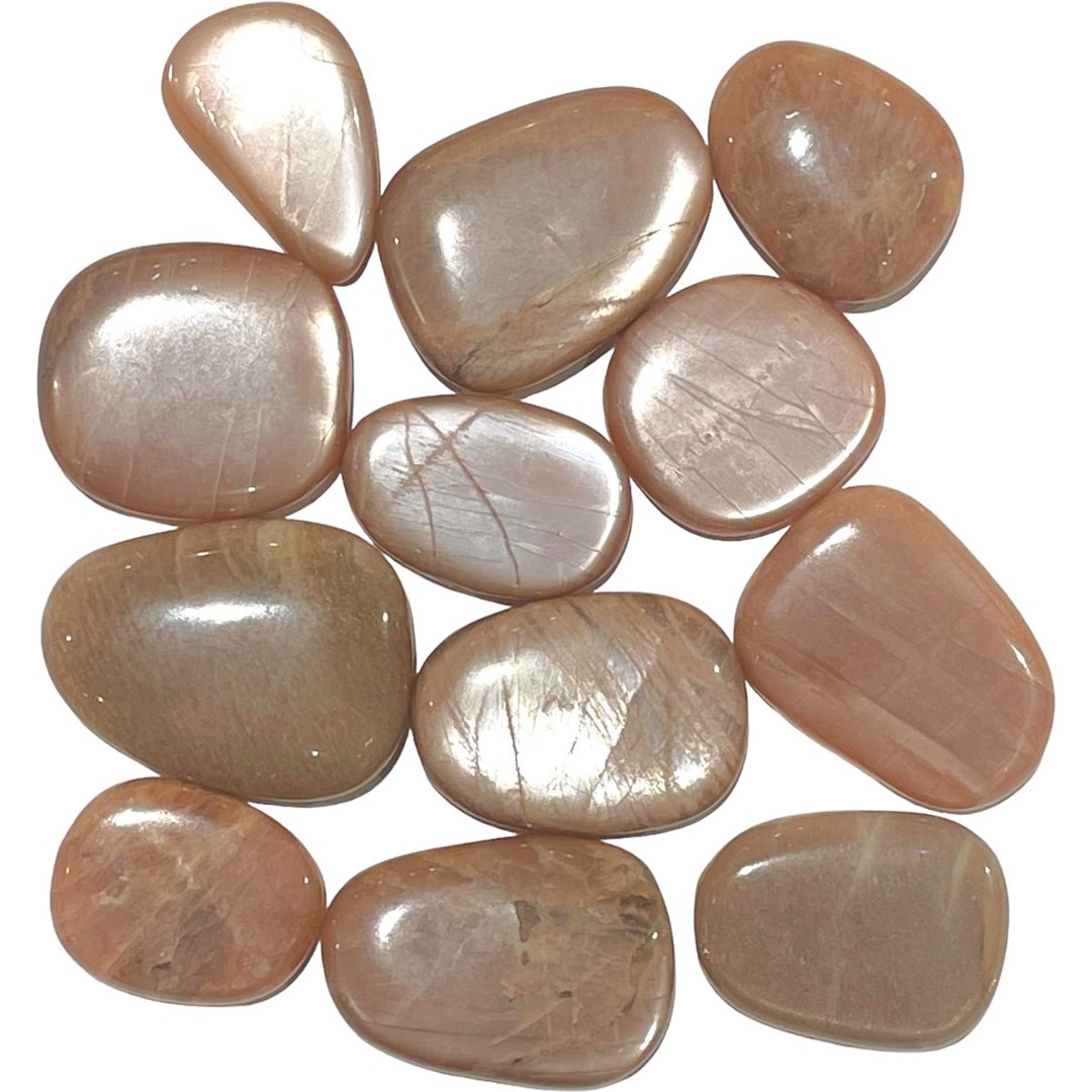 Sunstone Pebble 40mm (200g Pack) - Etsy