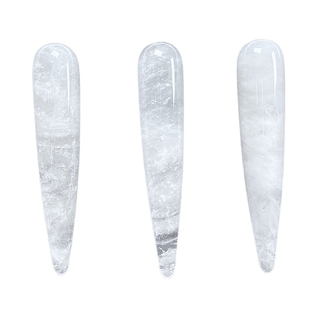 Rock Crystal Massage Stick per Unit - Etsy
