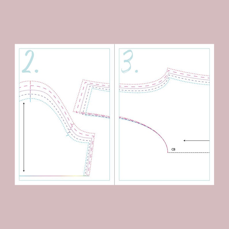 Girls Bodysuit PDF Sewing Pattern Size 6 11 Years Old | Etsy