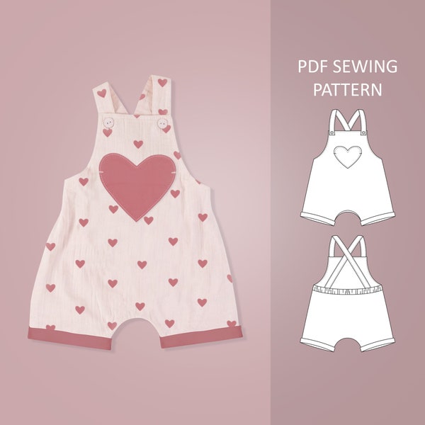 Baby Overall Pattern - Etsy