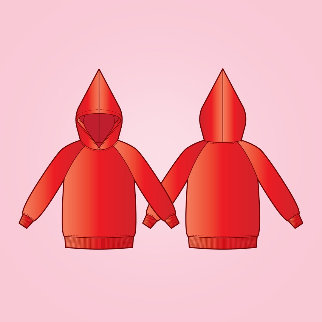 Beginner Christmas Elf Hoodie PDF Sewing Pattern, Size 0 Months - 6 ...