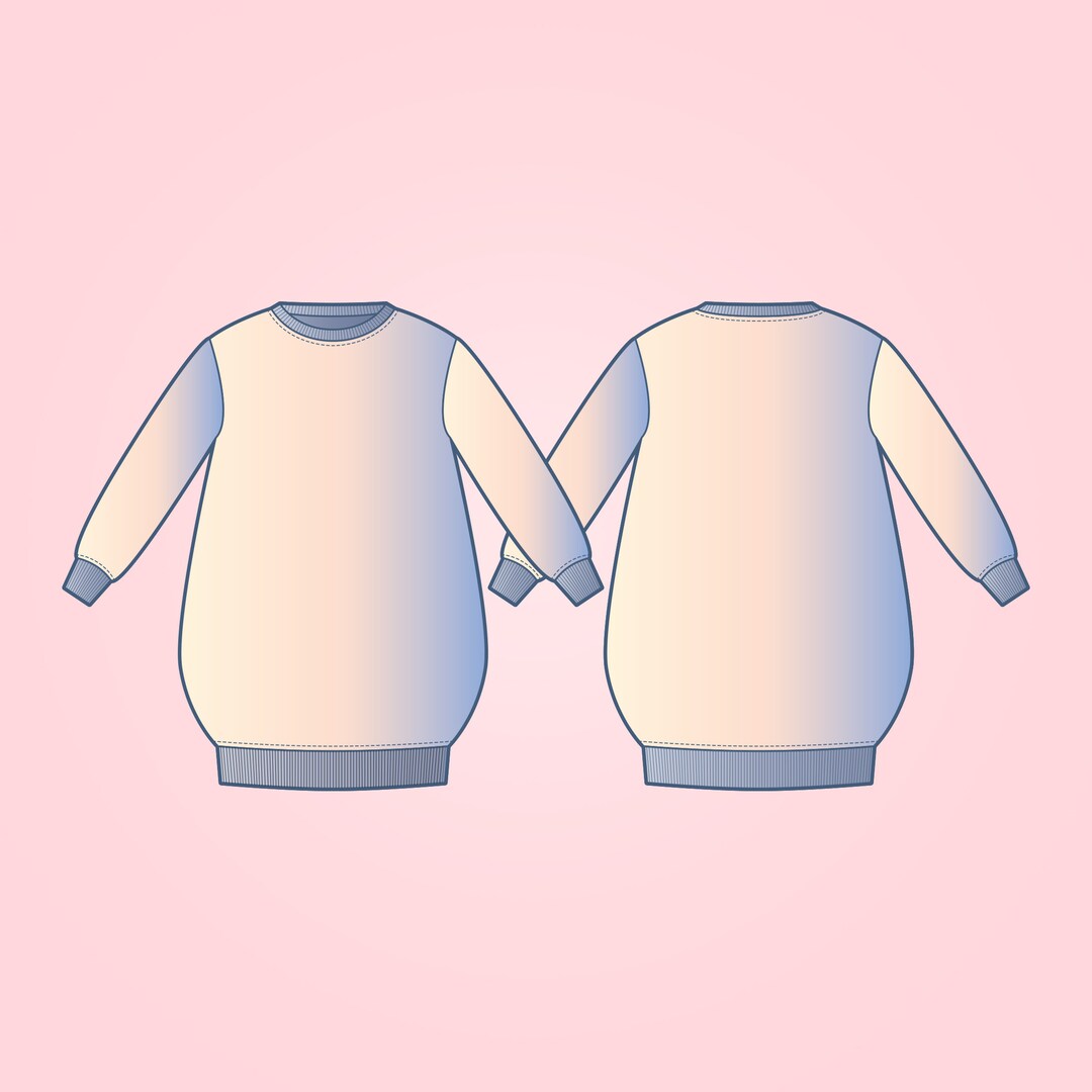 Simple Cocoon Dress Sewing Pattern PDF for Babies, Toddlers and Kids ...