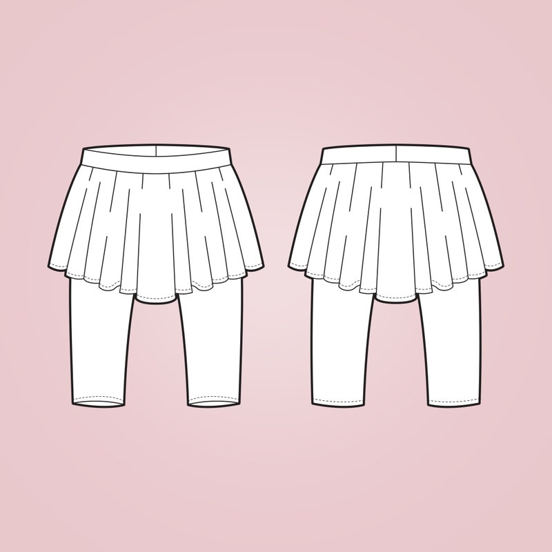 Skorts Pattern - Etsy