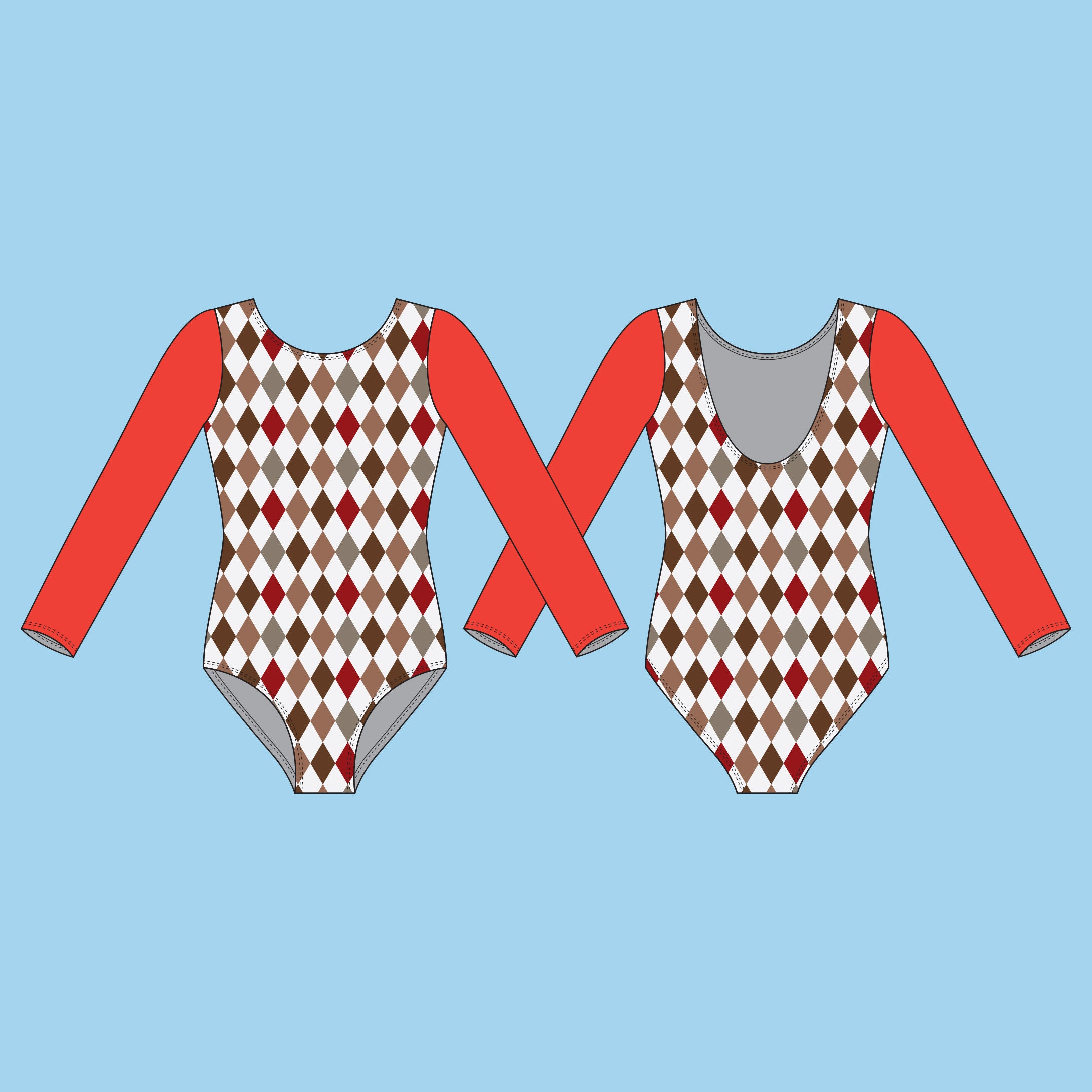 Girls Leotard PDF Sewing Pattern Size 6 11 Years Old - Etsy