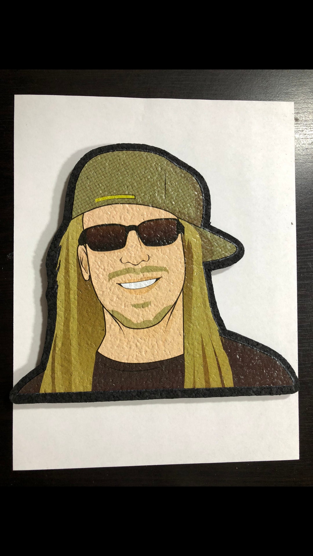 Rasta Jeff Mood Mat - Etsy